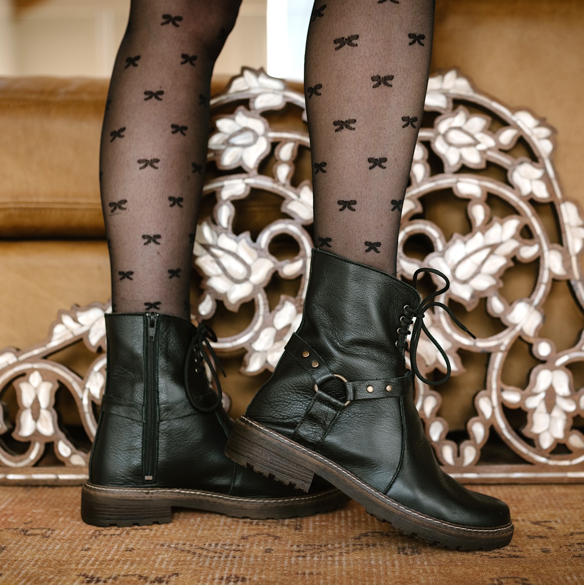 Stirrup boot black - Blu Betty - - Blu Betty